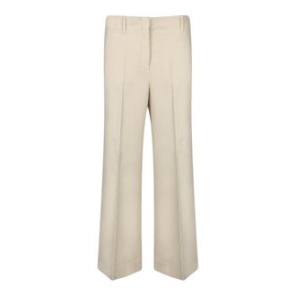 Incotex Wide Hosen - - Trousers - Damen - Beige - XS