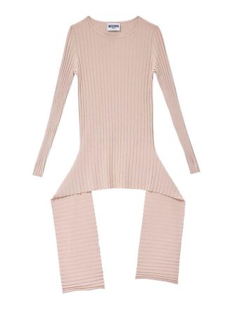 Moschino Pull Col Rond - Rose
