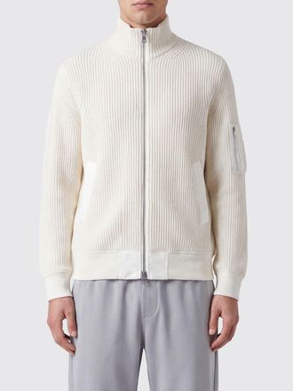 sacai Cardigan &agrave; col roul&eacute; en laine avec fermeture zipp&eacute;e et poches fendues