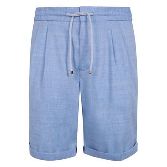 Brunello Cucinelli Herren, Shorts, Blau, XLGr&ouml;&szlig;e