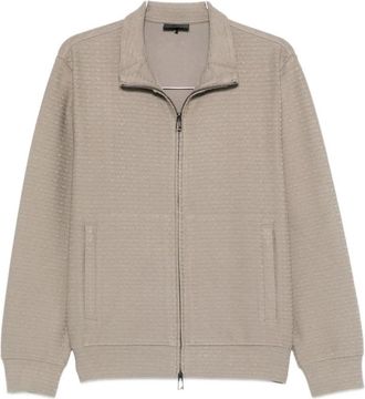 Emporio Armani Homme, Pulls, Gris, Taille: L Pull classique en maille ras du cou