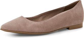 Tamaris Femme Damen 1-22119-42 Ballerines, Taupe, 38 EU