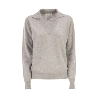 VANIS&Eacute; Femme, Pulls, Gris, Taille: 38 FR Pull col en V Patty