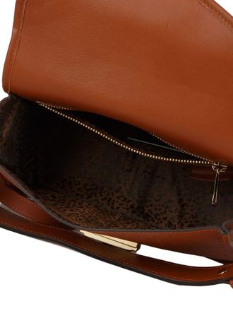Longchamp Womens Crossbody Bag Brown Cow Leather Crossbody-bags