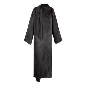 Cortana Eclipse- lange anthrazitfarbene Maltinto-Jacke - - Jackets - Damen - Grau - L
