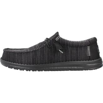 Hey Dude Homme, Chaussures, Noir, Taille: 40 EU Wally Stretch Sox