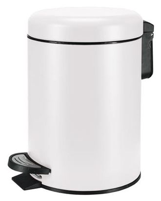 Kleine Wolke Kosmetikeimer One, Farbe: Wei&szlig;, Material: Edelstahl/PP, Gr&ouml;&szlig;e: Eimer 3 Liter