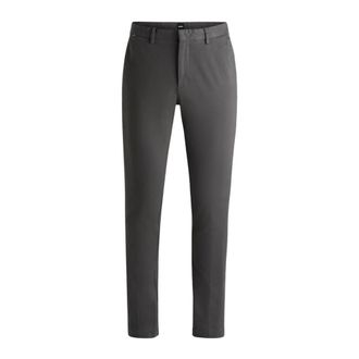 HUGO BOSS Graue Chino Hose Slim Fit - - Trousers - Herren - Grau - L