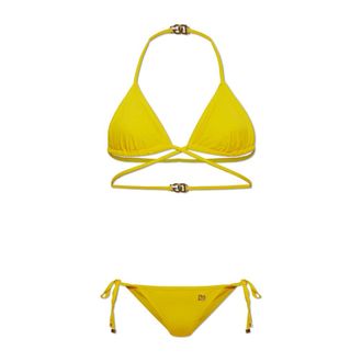 Dolce & Gabbana Damen, Bademode, Gelb, XLGr&ouml;&szlig;e