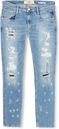 Replay Herren Anbass Jeans, 10 Light Blue, 36W / 30L