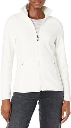 Amazon Essentials Veste à Fermeture Éclair intégrale, en Polaire Douce, Coupe Classique (Grandes Tailles Disponibles) Femme, Ivoire, XXL