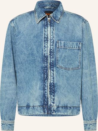 HUGO BOSS Jeansjacke Luney Bo blau
