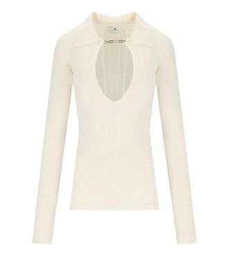 Elisabetta Franchi PULL POLO MILK ELISABETTA FRANCHI