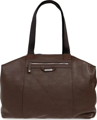 Iceberg Homme, Sacs, Brun, Taille: ONE Size Sac en cuir