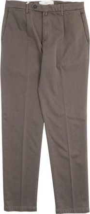 BRIGLIA 1949 Homme, Pantalons, Beige, Taille: S Chinos