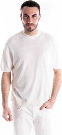 Paolo Pecora Homme, Pulls, Beige, Taille: 2XL Tricot ras du cou