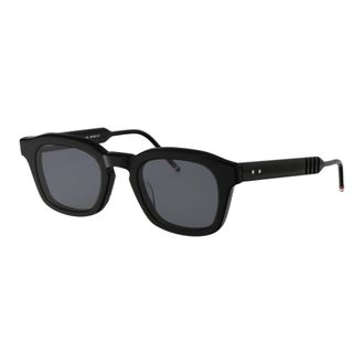 Thom Browne Stylische Sonnenbrille f&uuml;r ultimativen Sonnenschutz - - Accessories - Herren - Schwarzk - 48 MM