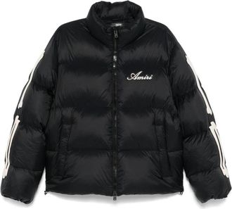 Amiri Homme, Vestes, Noir, Taille: 3XL Bones Down Jacket