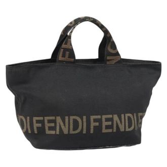 Fendi Pre-owned Nylon Tote Bag - - Pre-owned - Damen - Schwarzk - ONE SIZE