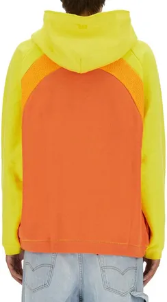 ERL Rainbow Cotton Sweatshirt - Orange