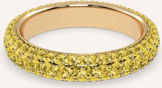 VEYNOU Veynou Ring Pav&egrave; Aus 18 Karat Gelbgold Und 1,90ct. Gelbe Lab-Grown Diamanten gold