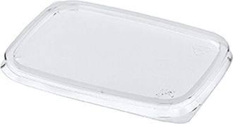 Papstar 1000 Deckel f&uuml;r Verpackungsbecher eckig (82049)