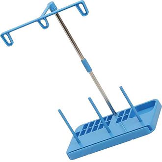 Cabilock Universeller Nähgarn spulenhalter Abnehmbarer Fadenständer für Kleine bis Große Kegelfäden Langlebiger Stabiler Nähmaschinen Garnständer Himmelblau fü