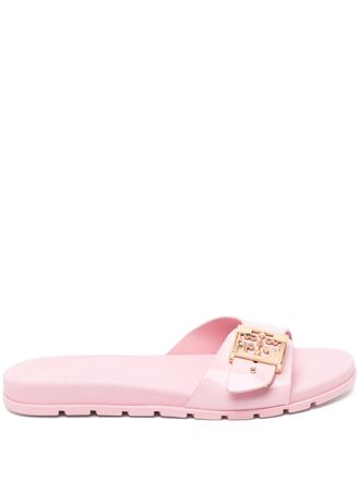 Tory Burch claquettes Buckle - Rose
