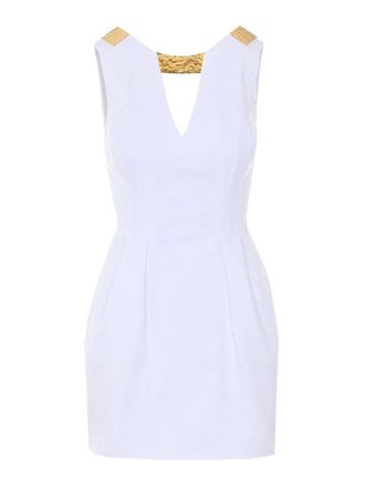 Elisabetta Franchi Robe Courte - Blanc