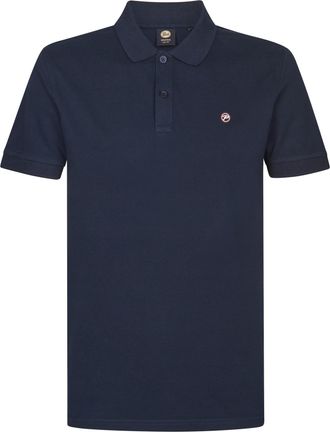 Petrol Industries Herren Poloshirt Kurzarm - Baumwolle - Klassischer Kragen - Herrenbekleidung - Blau - XXXL