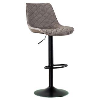 Generic Hydraulisch Verstellbarer Drehhocker - K&uuml;chenstuhl in Tresenh&ouml;he aus Kunstleder f&uuml;r Zuhause, Kneipe oder Essbereich