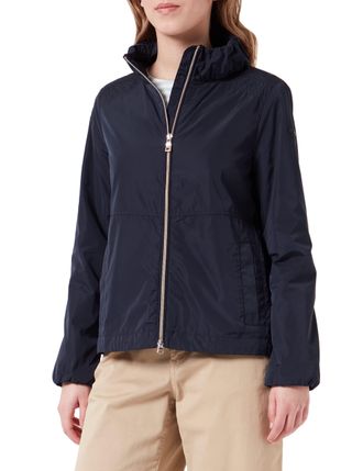 Geox Womens W GENZIANA Jacket, Sky Captain, 38