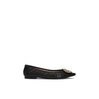 Kazar Flache gesteppte Monogrammpumps - - Shoes - Damen - Schwarzk - 36 EU