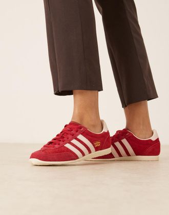 adidas Originals Japan - Sneaker in Rot und Hellrosa