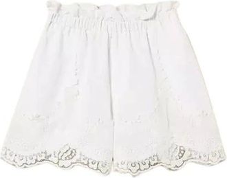 Twinset Femme, Shorts, Blanc, Taille: 36 FR Linen Shorts