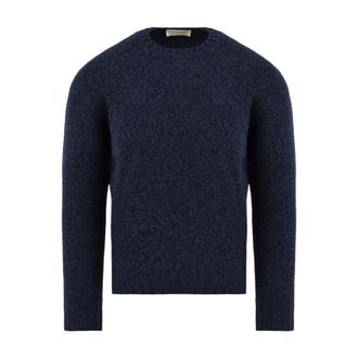 FILIPPO DE LAURENTIIS Rundhalspullover - - Knitwear - Herren - Blau - 2XL