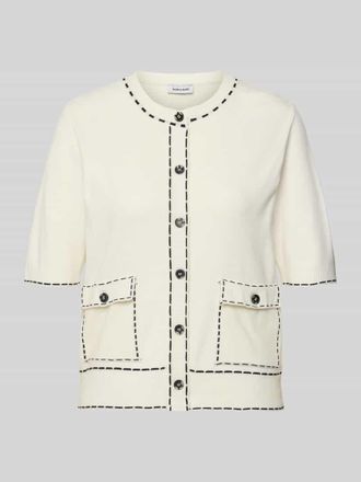 More & More Regular Fit Cardigan aus Viskose-Mix