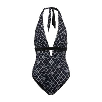Max Mara Einteiliger Badeanzug - - Swimwear - Damen - Schwarzk - XL