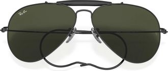 Ray-Ban unisex, Accessoires, Noir, Taille: 58 MM Rb3030 Outdoorsman I
