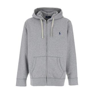 Polo Ralph Lauren Zip-up Baumwollmischung Hoodie - - Sweatshirts & Hoodies - Herren - Grau - L