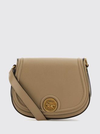 Chlo&eacute; Horse Medal Mini-Umh&auml;ngetasche aus Leder mit Metalllogo