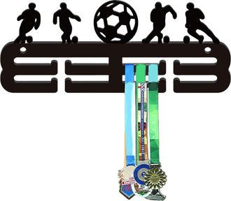 Generico Wandregal f&uuml;r Troph&auml;en | Acrylplatte mit Haken, Aufh&auml;nger f&uuml;r Auszeichnungen - f&uuml;r Zuhause, B&uuml;ro, Sport, Fu&szlig;ball, Baseball, Gymnastik, Leichtathletik,