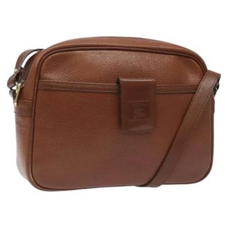 Burberry Sac &agrave; bandouli&egrave;re vintage doccasion - Femme - Pre-owned - Brun - Taille: ONE Size