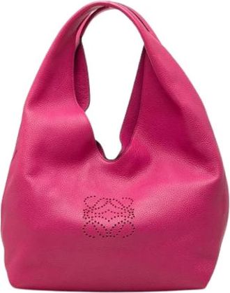 Loewe Pre-owned Dunas Schultertasche - - Pre-owned - Damen - Rosa - ONE SIZE