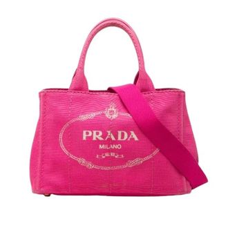 Prada Pre-owned Canvas Satchel - - Pre-owned - Damen - Rosa - ONE SIZE