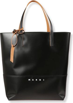 Marni Homme, Sacs, Noir, Taille: ONE Size Open Shopper