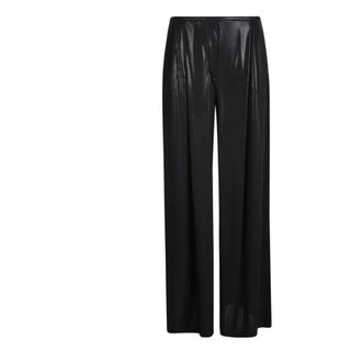 Norma Kamali Pleat Pant - - Trousers - Damen - Schwarzk - L