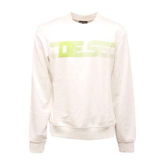 Diesel Ograc Sweatshirt - - Sweatshirts & Hoodies - Herren - Wei&szlig; - L