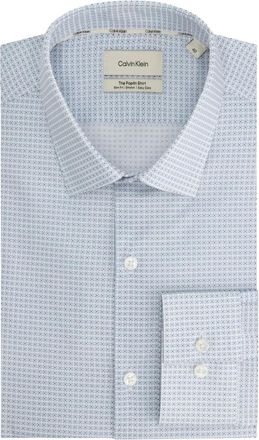 Calvin Klein Homme, Chemises, Bleu, Taille: XL Chemise Popeline Stretch Slim