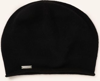 Seeberger Seeberger Cashmere-M&uuml;tze Baske schwarz